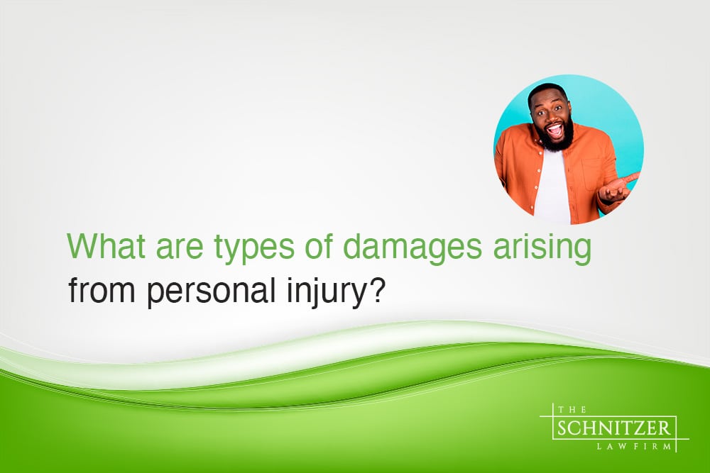What are types of damages arising from personal injury?